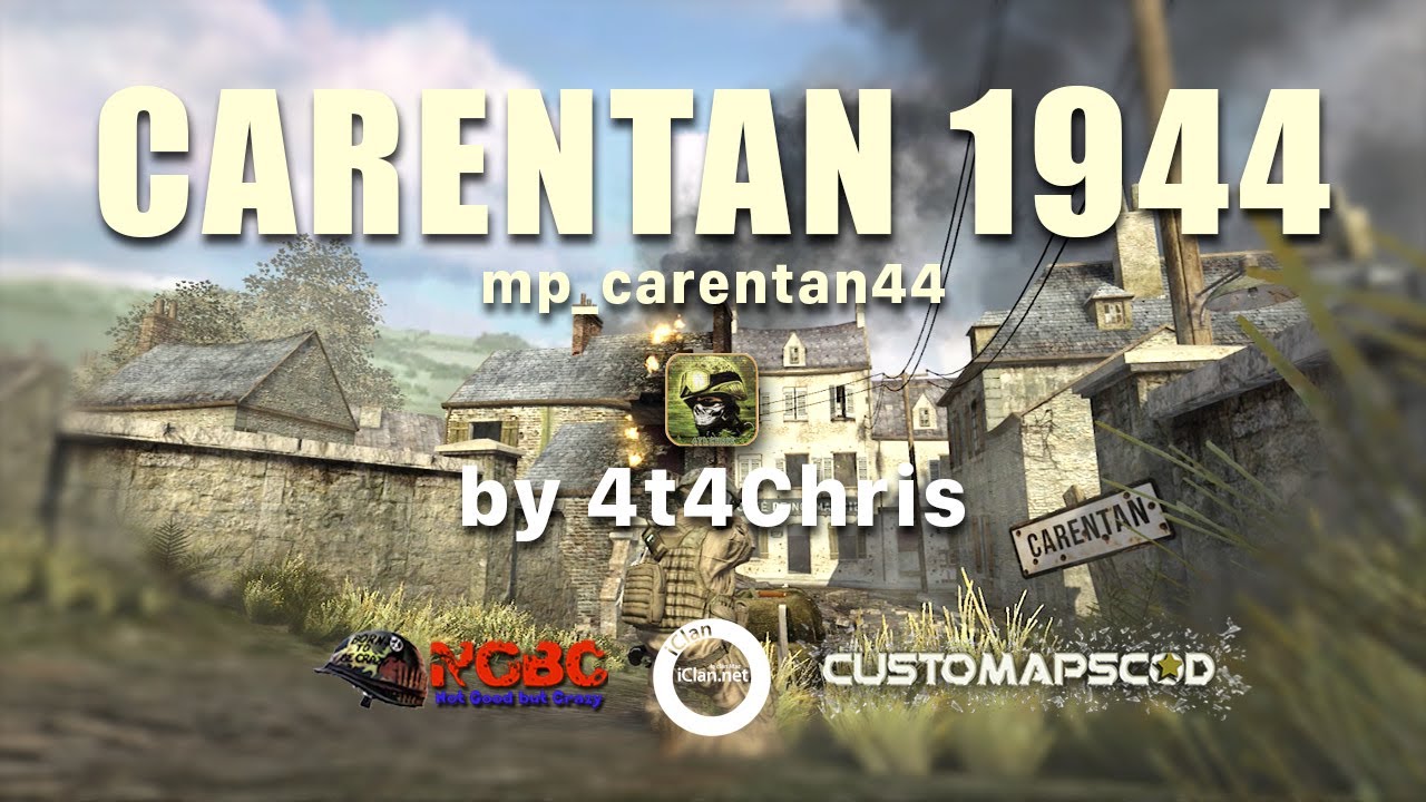Présentation de CARENTAN 1944 (mp_carentan44 by 4t4Chris) pour CoD4 ...