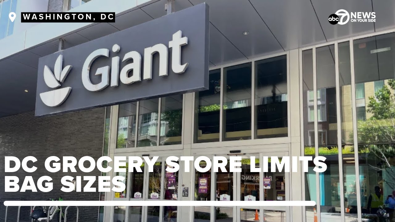 DC grocery store restricts shoppers’ bag sizes to tackle rising theft ...