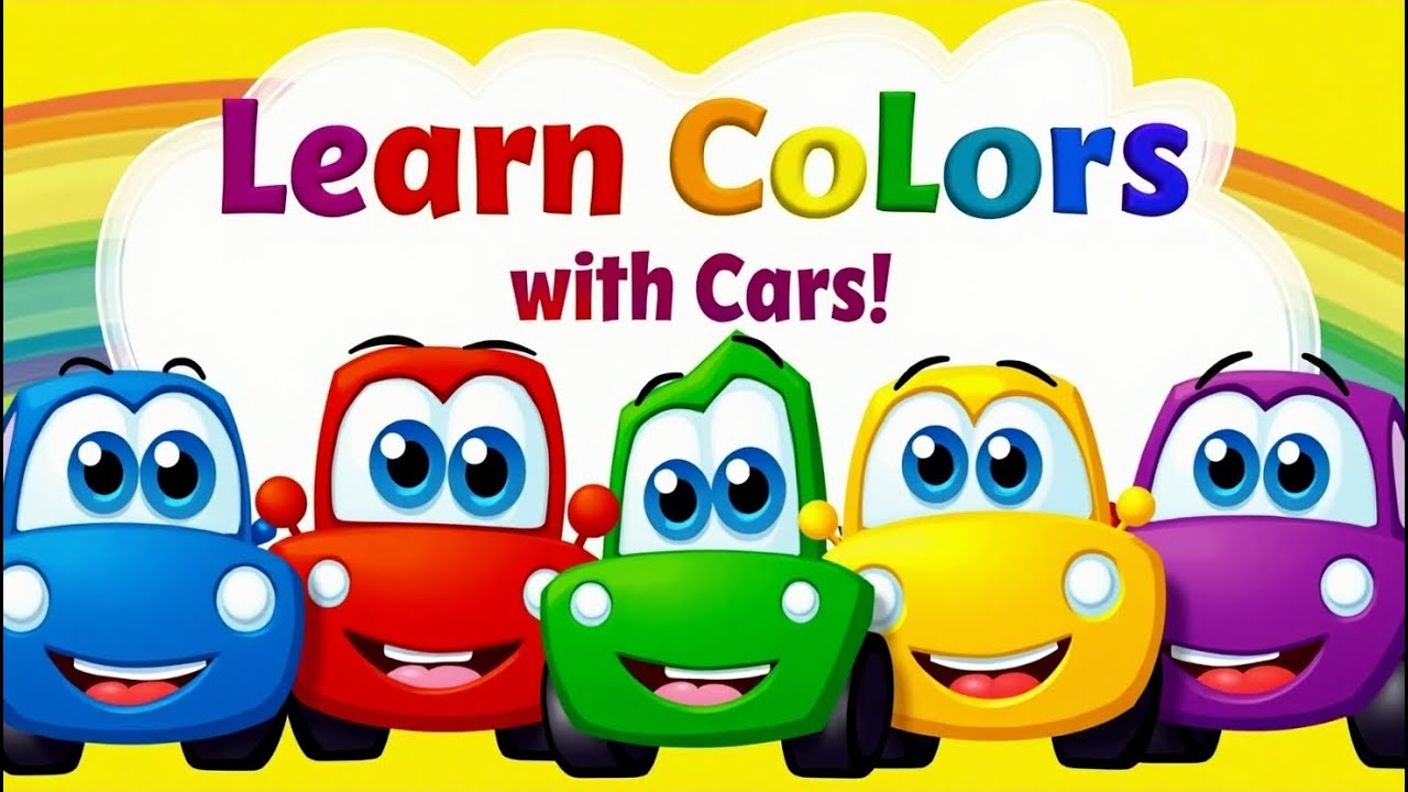 Learn Colors with Cars for Kids 🚗 | Fun Color Song & Car Videos for ...