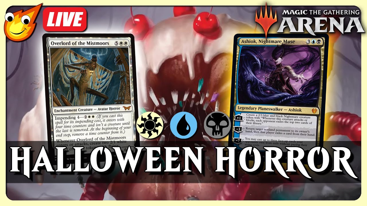 🔴 LIVE | I build for Halloween a Horrors & Nightmares Deck! | Explorer ...