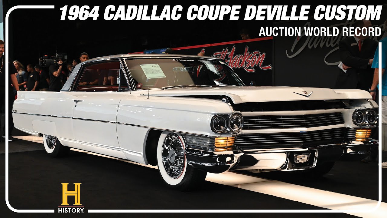 AUCTION WORLD RECORD - 1964 Cadillac Coupe DeVille Custom - BARRETT ...