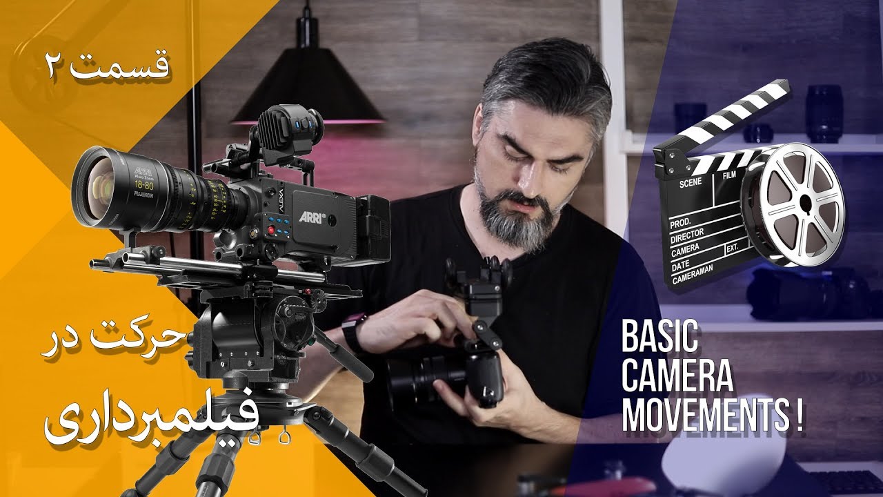 حرکت در فیلمبرداری Basic Camera Movements ! فیلمسازی با موبایل \ قسمت ...