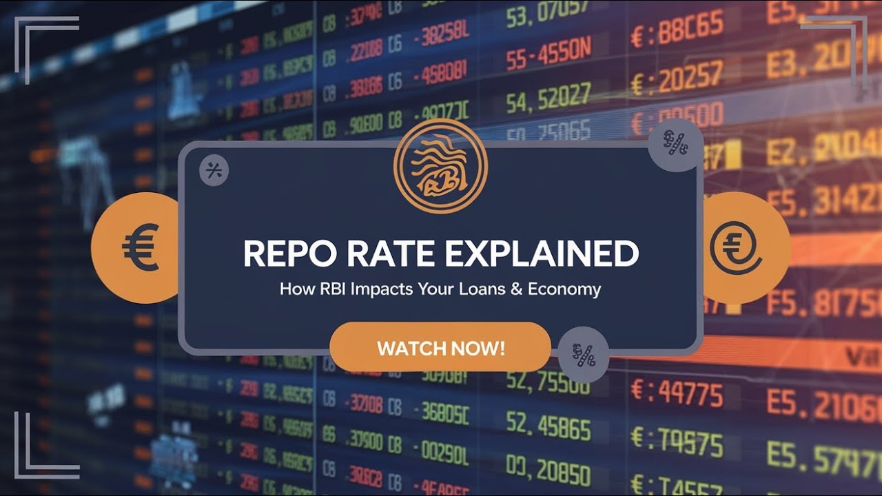 Repo Rate Explained: How RBI Impacts Your Loans & Economy || BANKING ...