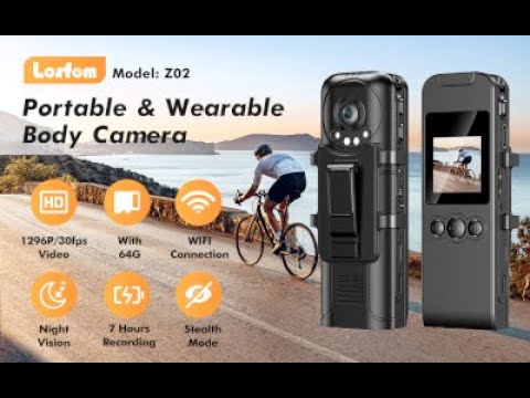 LosFom Body Camera Z02 - Full Testing & Review - YouTube