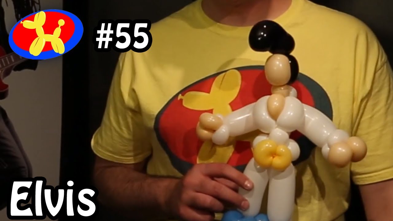 Balloon Elvis - Balloon Animal Lessons #55 - YouTube