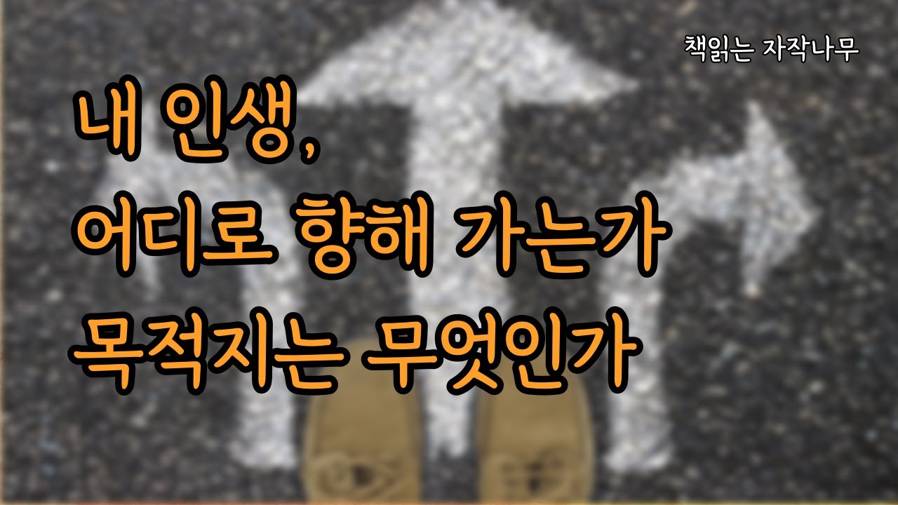내 삶의 운전대 당신이 직접 잡고 있는가 나는 어디로 가야 할까 Youtube