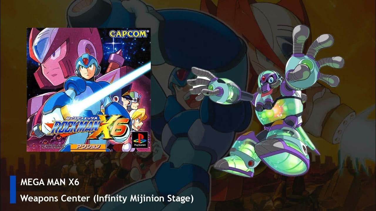 MEGA MAN X6 OST - Weapons Center (Infinity Mijinion Stage) [EXTENDED] - YouTube