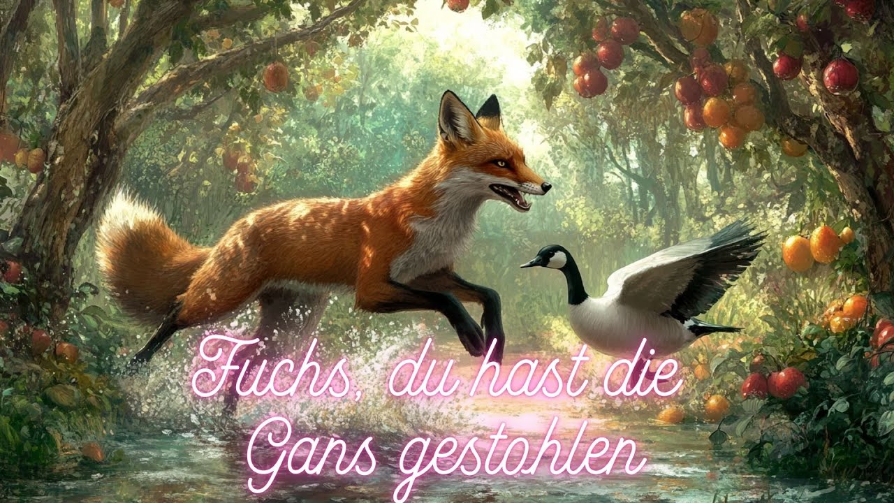 Fuchs, du hast die Gans gestohlen - Deutsch Rap-Version 2.0 🎤🦊 ...