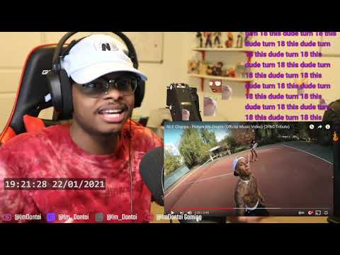 ImDontai Reacts To NLE Choppa - Picture Me Grapin