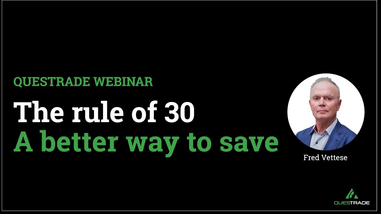 The Rule of 30 - A Better Way to Save - YouTube