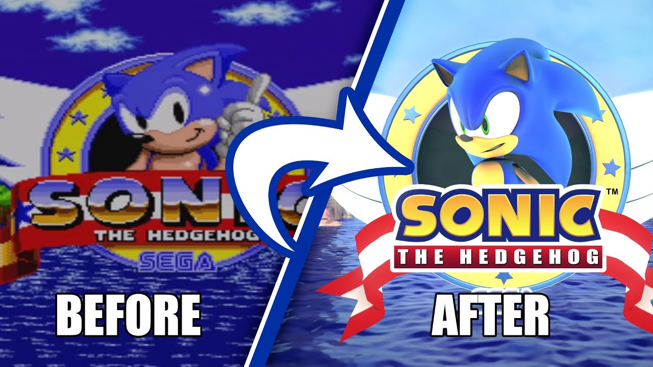 Sonic the Hedgehog Title REMAKE in HD! - YouTube