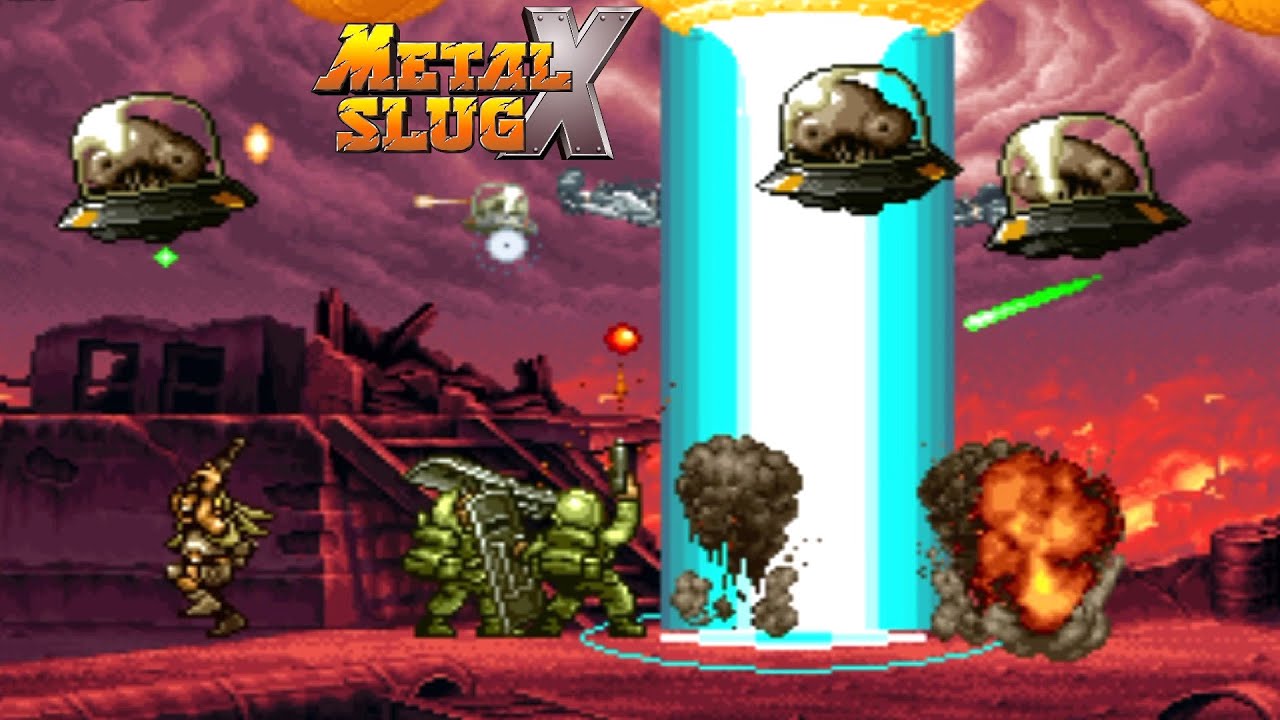 METAL SLUG X - Stage 6 Boss Fight - NEOGEO - YouTube