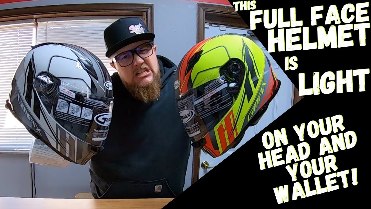 This FULL FACE helmet is ALMOST too good to be true...Gmax Rogue Review ...