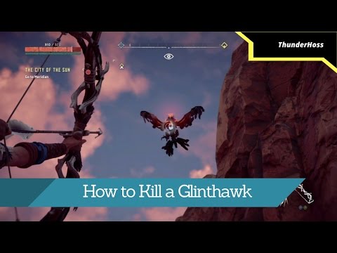 Horizon Zero Dawn - How to Kill a Glinthawk
