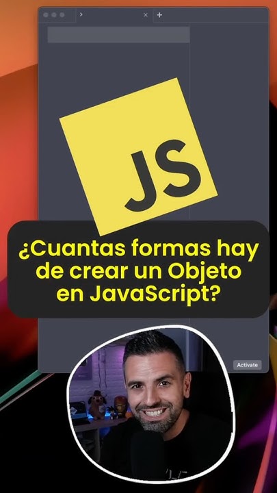 JAVASCRIPT: Cómo crear Objetos - YouTube