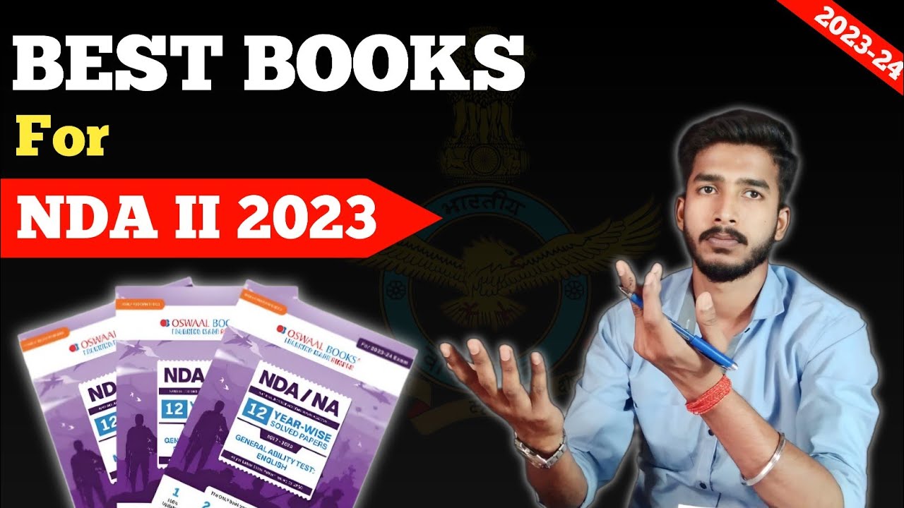 Books For NDA 2 2023 | best books for nda 2023 exam preparation - YouTube