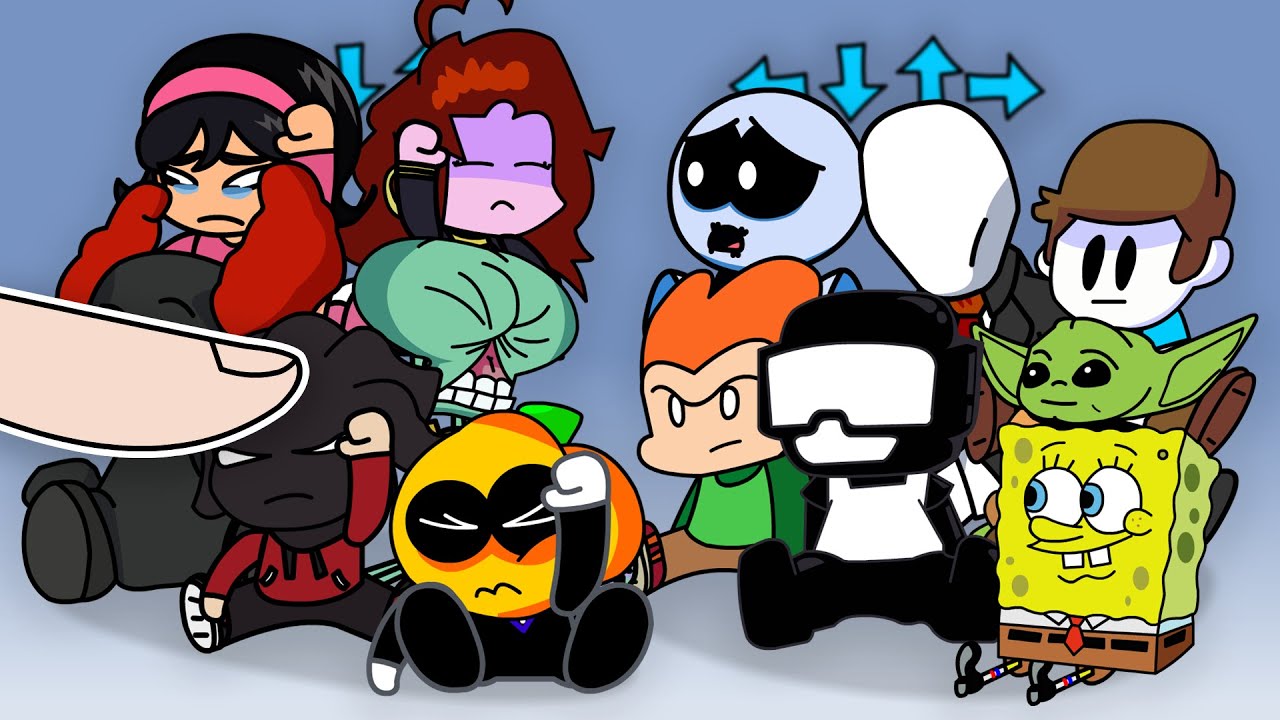 Anime Chibi FNF vs. Finger | Friday Night Funkin' | Animation ...