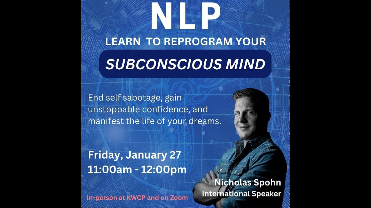 Learn to Reprogram Your Subconscious Mind | Nick Spohn - YouTube
