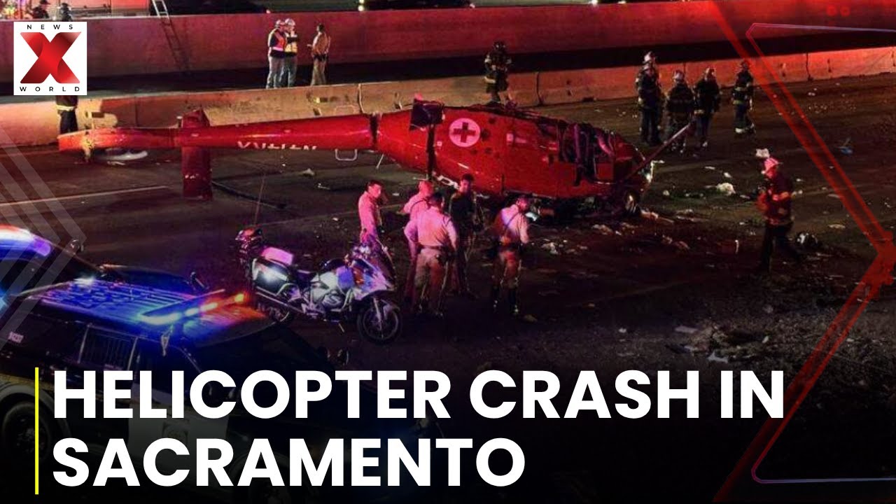 California Helicopter Crash | Medevac Helicopter Crashes On Highway 50 ...