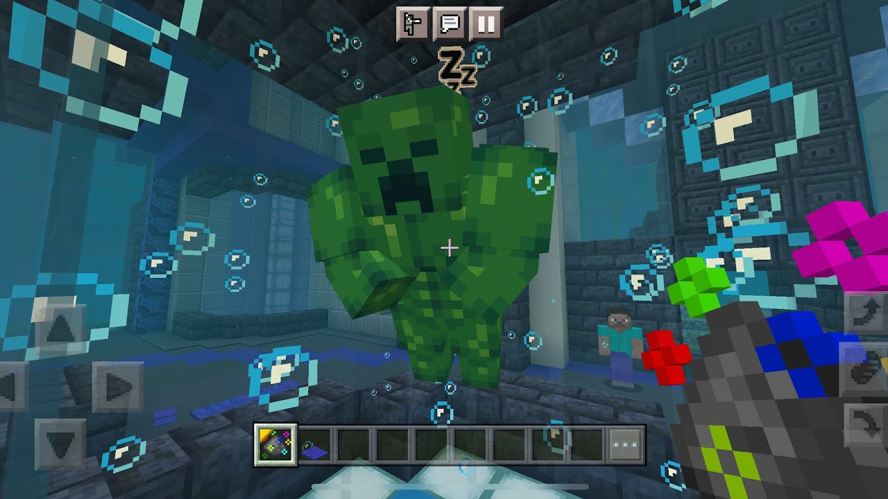 BUFF 💪 MOB MORPHS MOD in Minecraft PE - YouTube