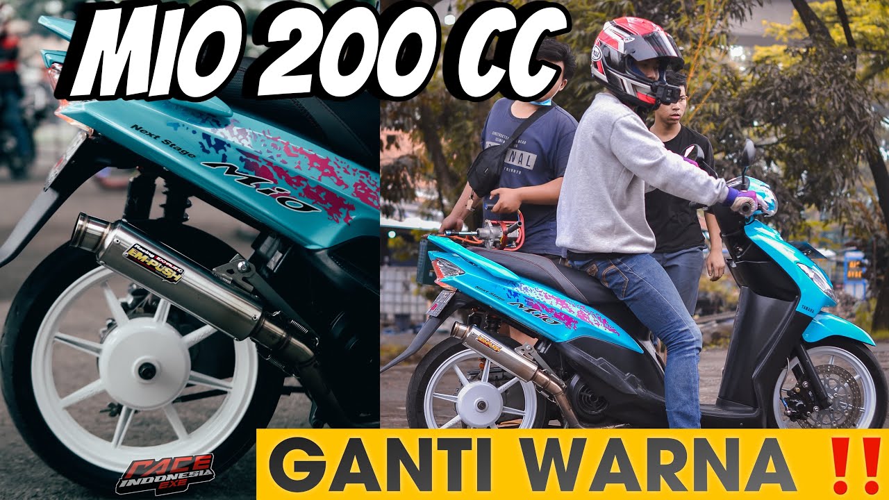 ADA YANG KANGEN MIO 200 cc GANTI WARNA LAGI - YouTube