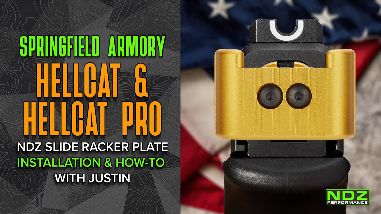 Upgrade Your Springfield Hellcat Pro: NDZ Slide Racker Plate ...