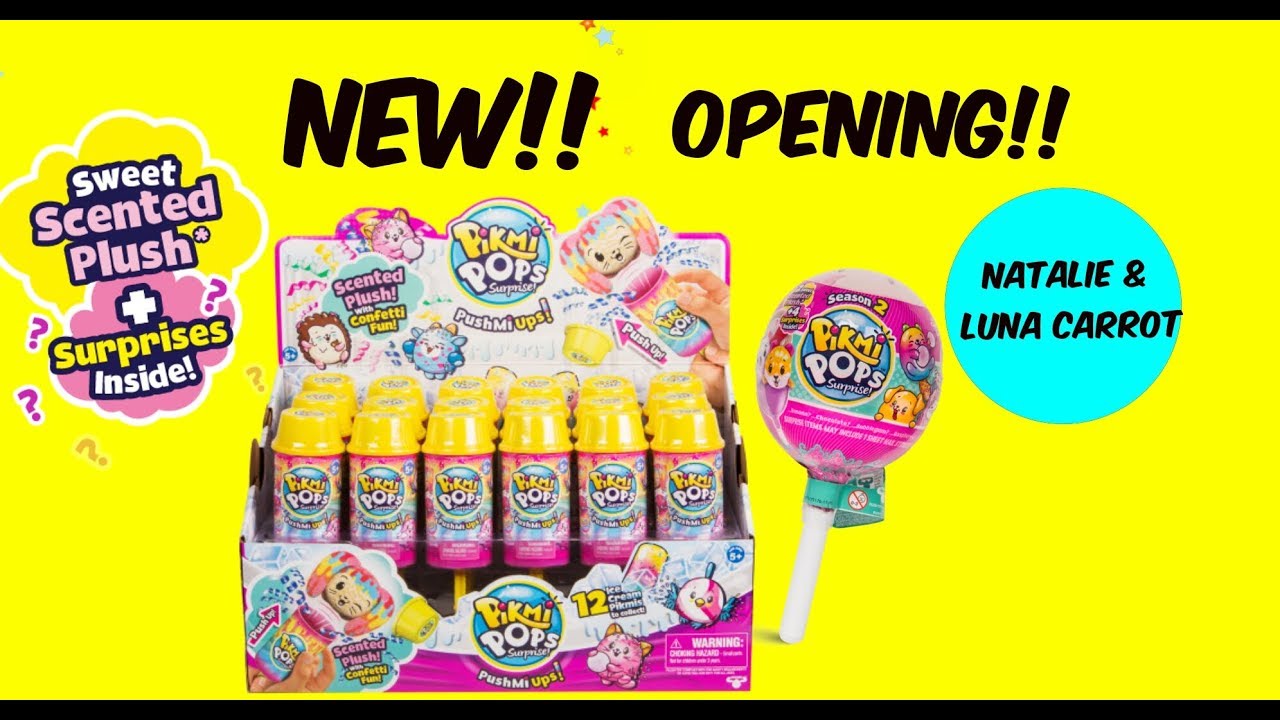 PIKMI POPS SEASON SEASON 2 NEW!! PUSH UP PIKMI POPS OPENING WE FOUND A ...