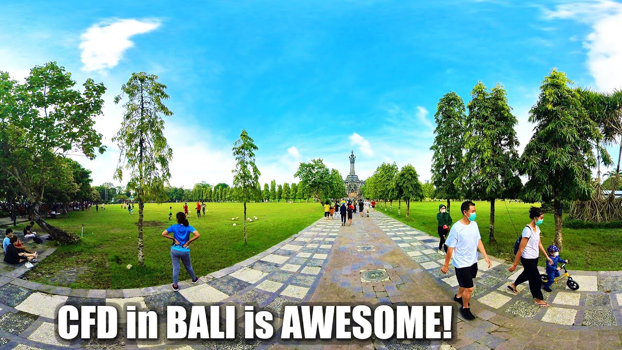 CAR FREE DAY in Bali is AWESOME!! | Walking Tour Gideon - YouTube