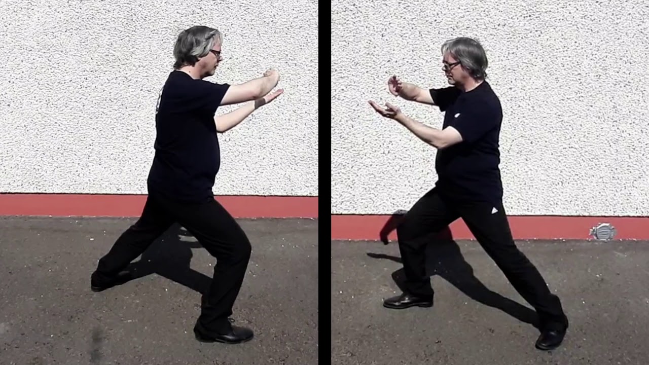 Chen Style 19 Step Tai Chi - Step 7 - Push with Both Hands - YouTube