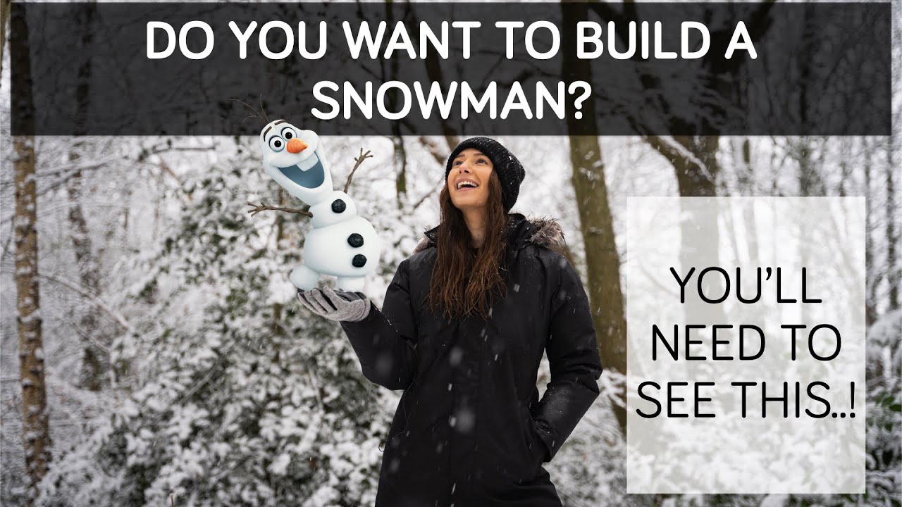 I REVEAL how to build the PERFECT SNOWMAN! - YouTube