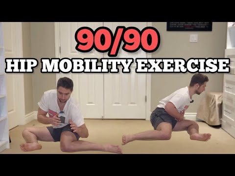 How to do 90/90 Rotations for Hip Mobility - YouTube