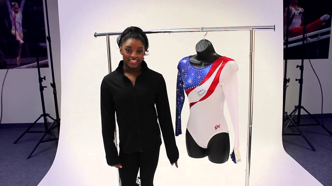 Win an Ultimate Brilliance leotard autographed by Simone Biles - YouTube