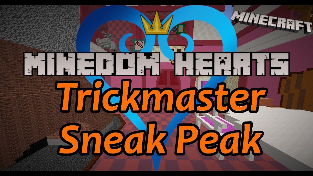 Minedom Hearts Trickmaster Sneak Peak Minecraft Kingdom Hearts ...