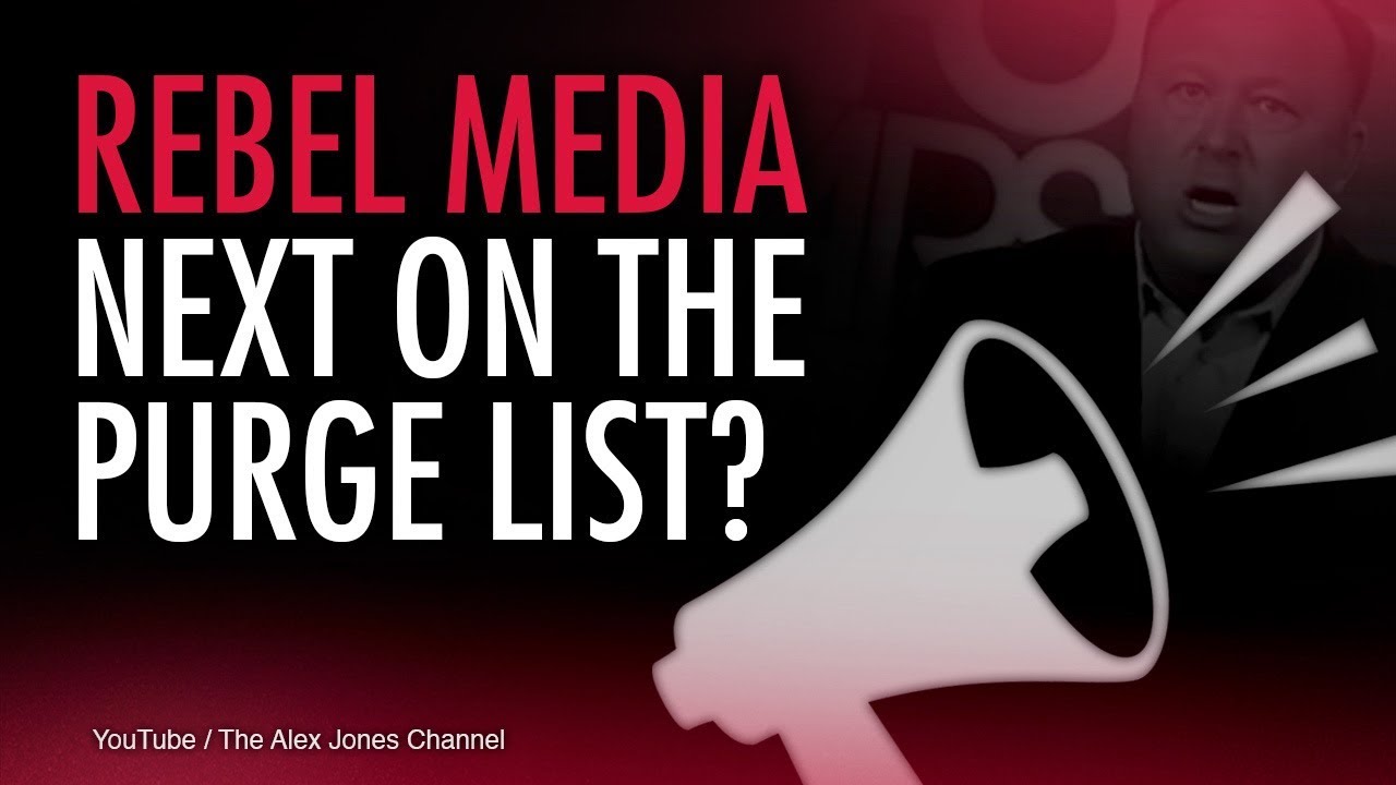 Is The Rebel next on the Internet purge list? - YouTube