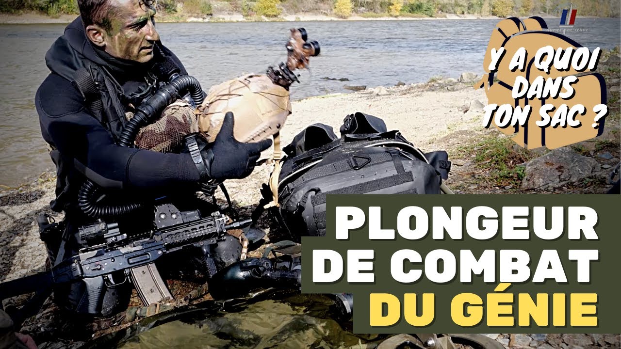 [Y'A QUOI DANS TON SAC ?] Plongeur de combat du génie - YouTube