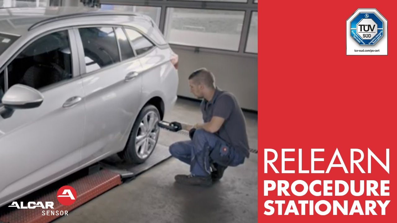 ALCAR TPMS. Relearn Procedure STATIONARY - YouTube