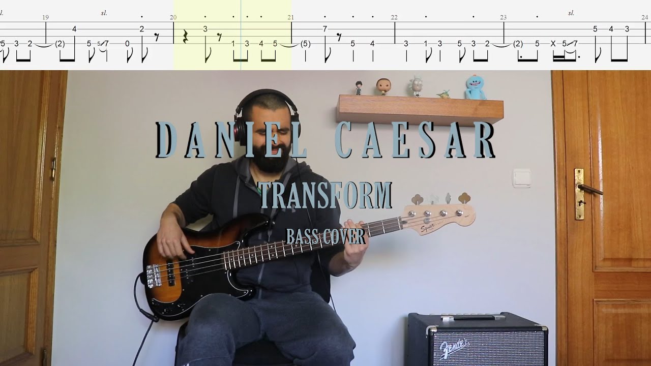 Daniel Caesar // Transform [Bass Cover + Tabs] - YouTube