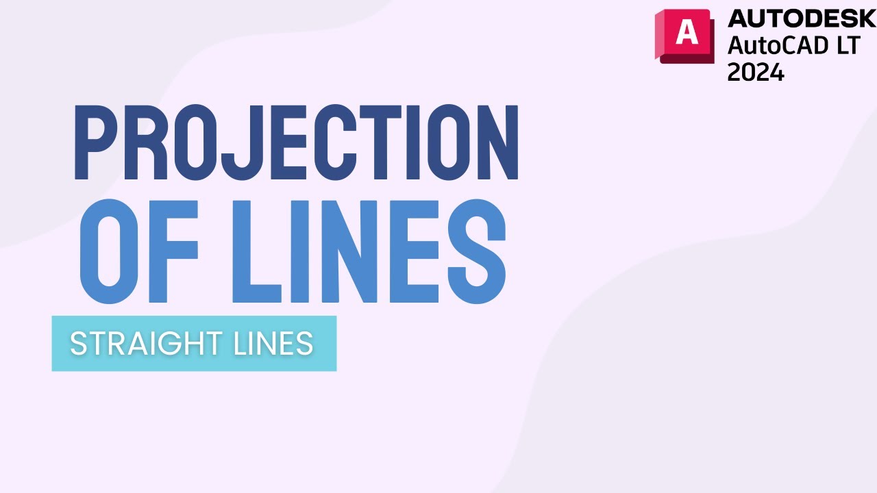 Projection of straight lines - YouTube