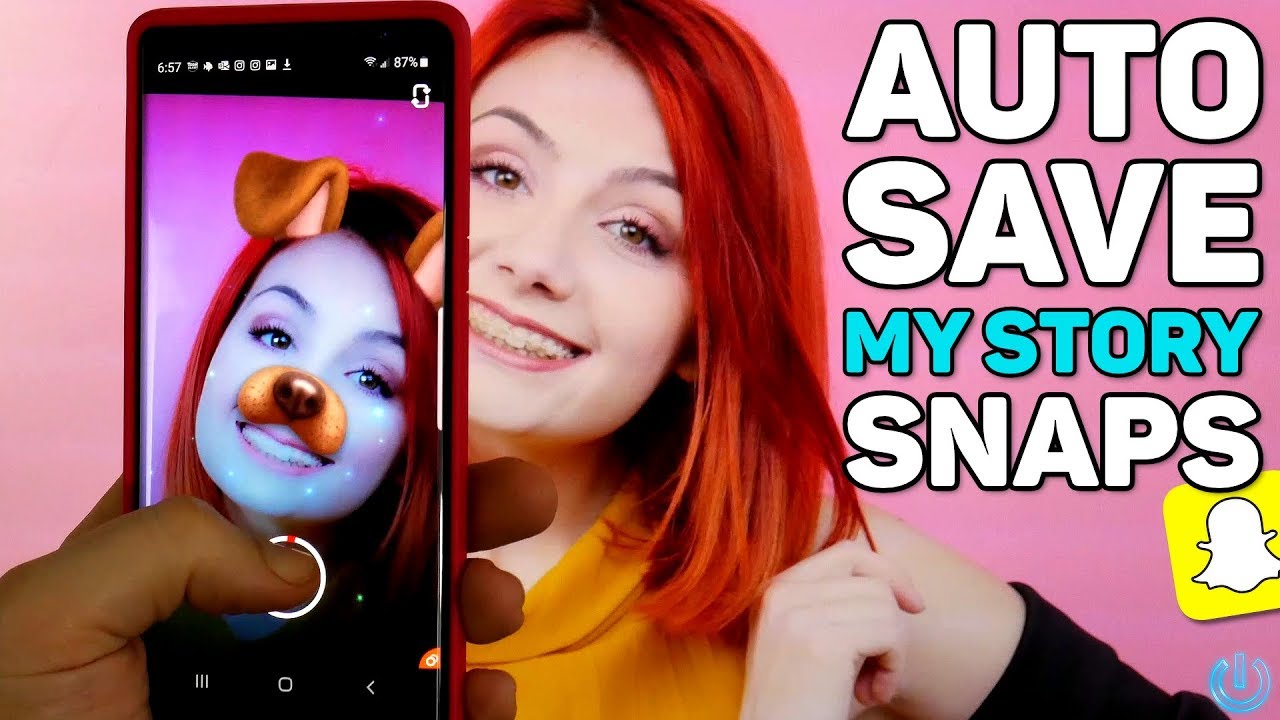 Snapchat - Auto Save My Story Snaps - YouTube