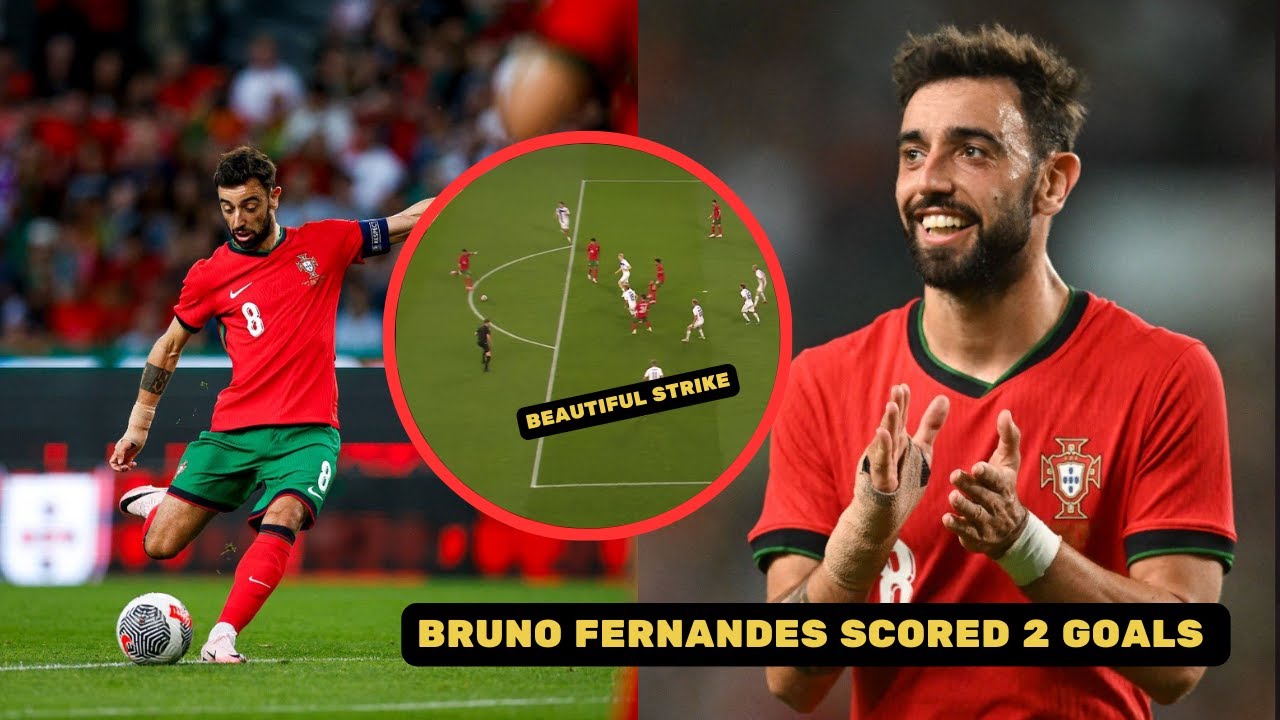 Bruno Fernandes Showed Brilliant Performance and Scored Two Goals For ...