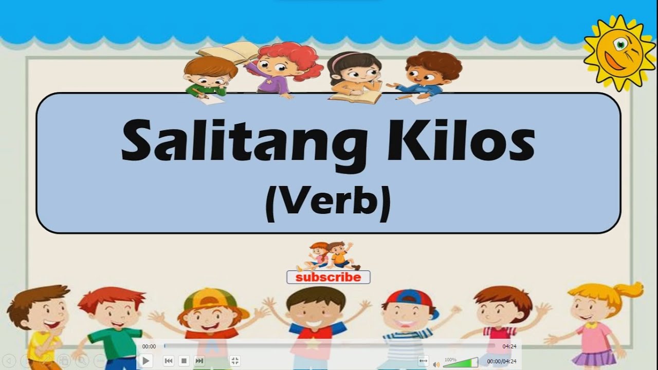 Ano ang Salitang Kilos (Verb)? - YouTube