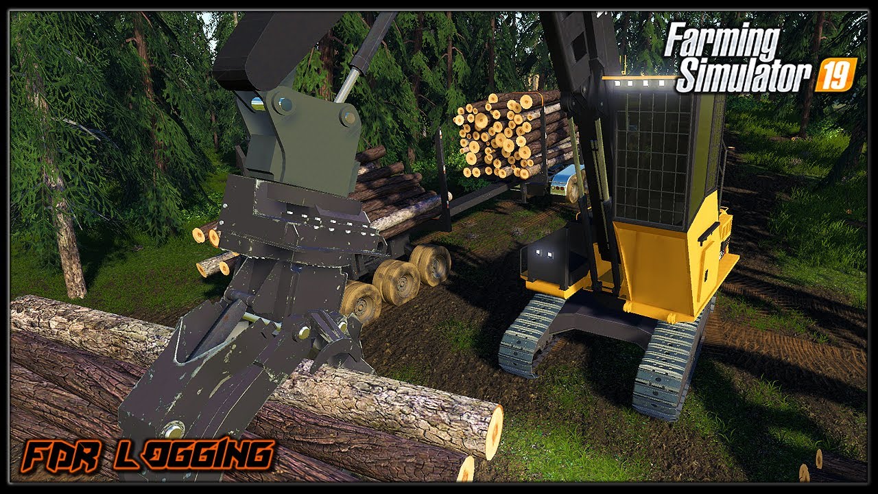 All The Ways To Load! - TimeLapse Logging 22 - Farming Simulator 2019 ...