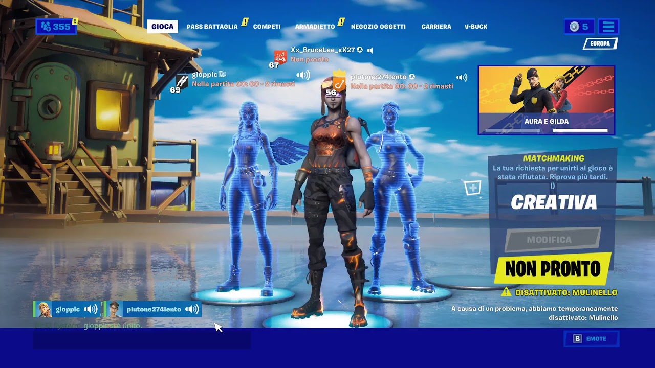 fortnite live PROVINI TEAM DZN - YouTube