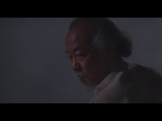 Mr Miyagi Nod Gif