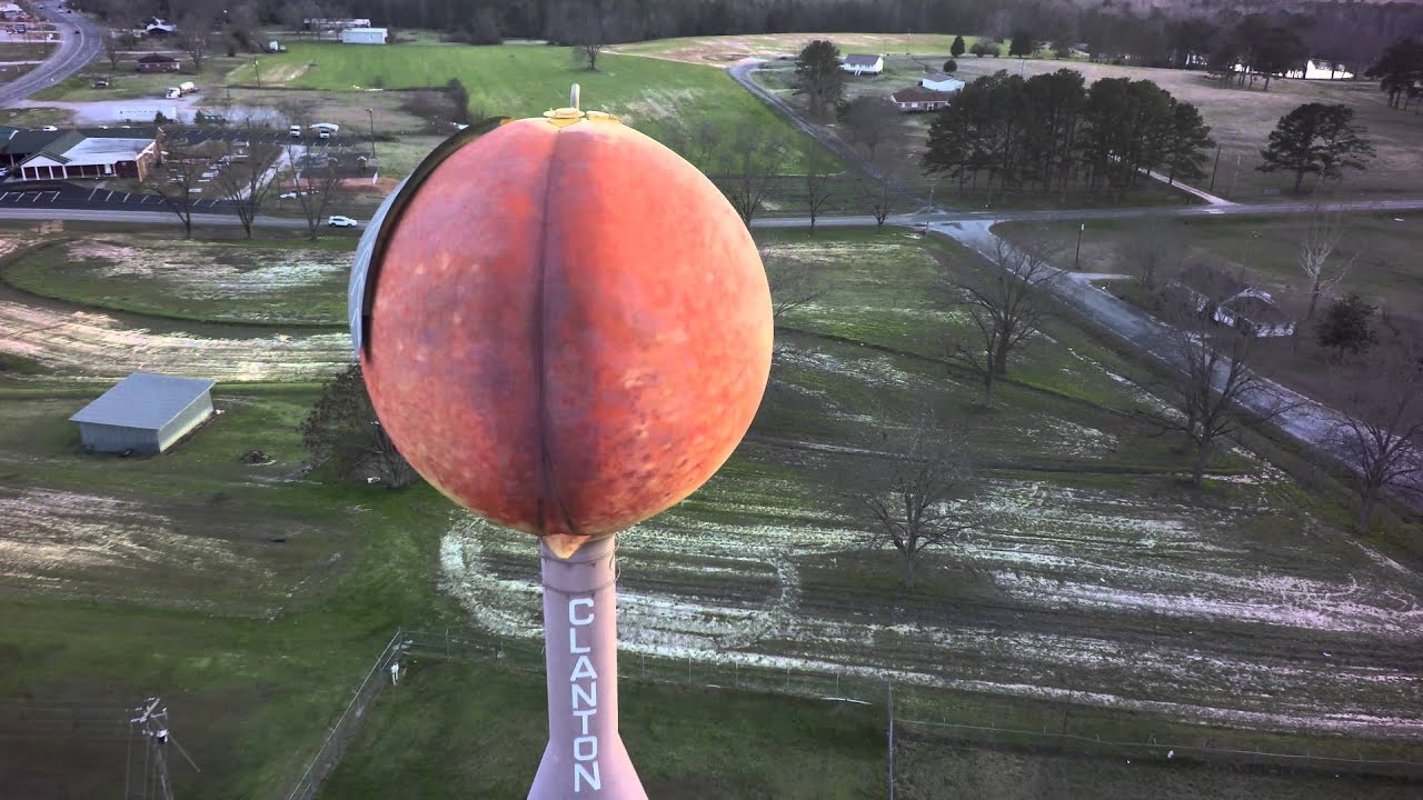 Peach Water Tower