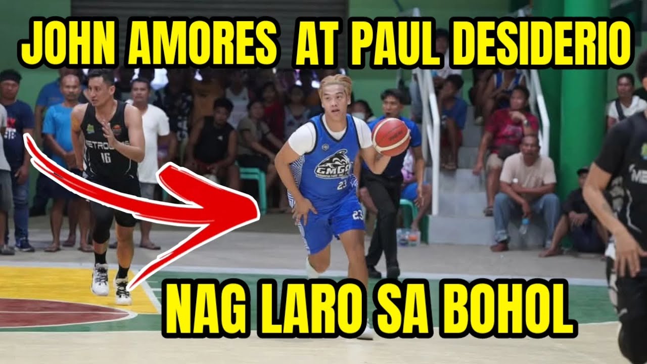 John Amores at Paul Desiderio nag Laro sa Duero Bohol Ligang Labas ...