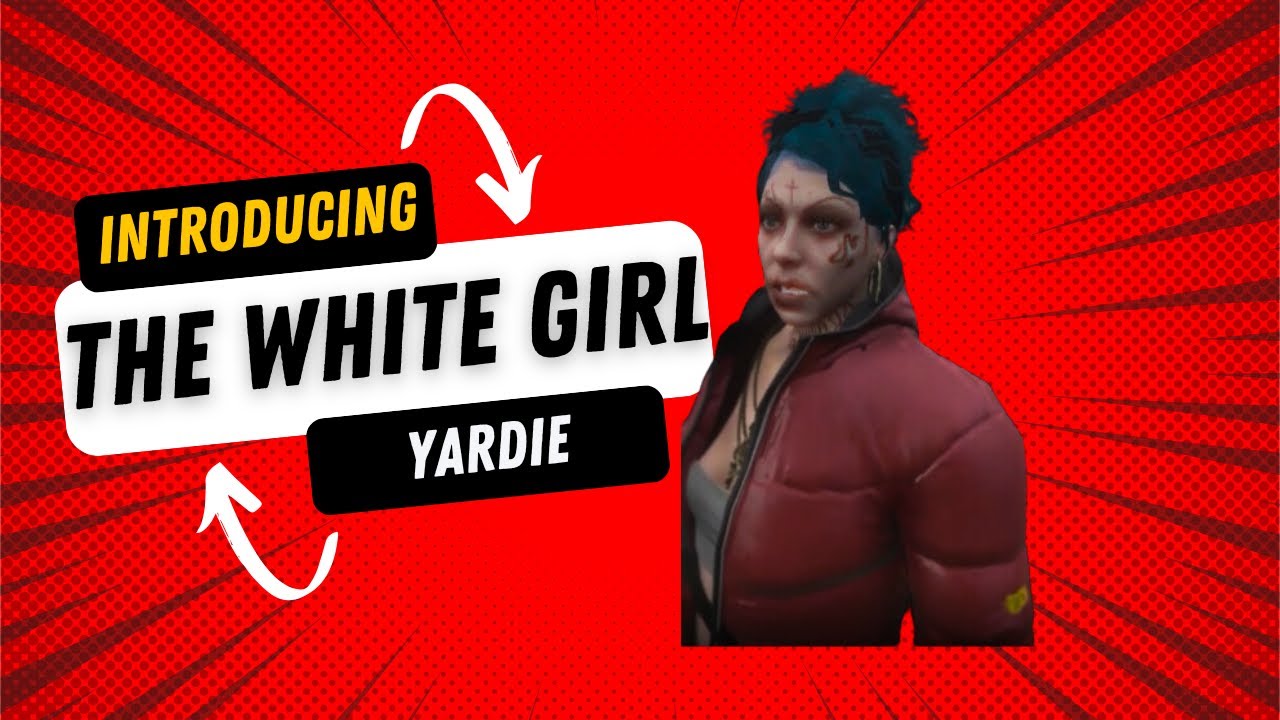 Introducing the White Girl Yardie in Unique RP (fivem server) - YouTube