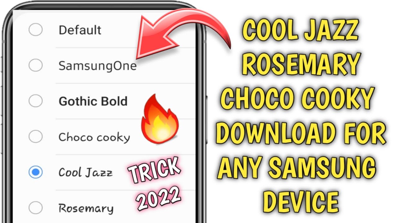 HOW TO DOWNLOAD COOLJAZZ ,ROSEMARY,CHOCOCOOKY FONTS IN ANY SAMSUNG ...