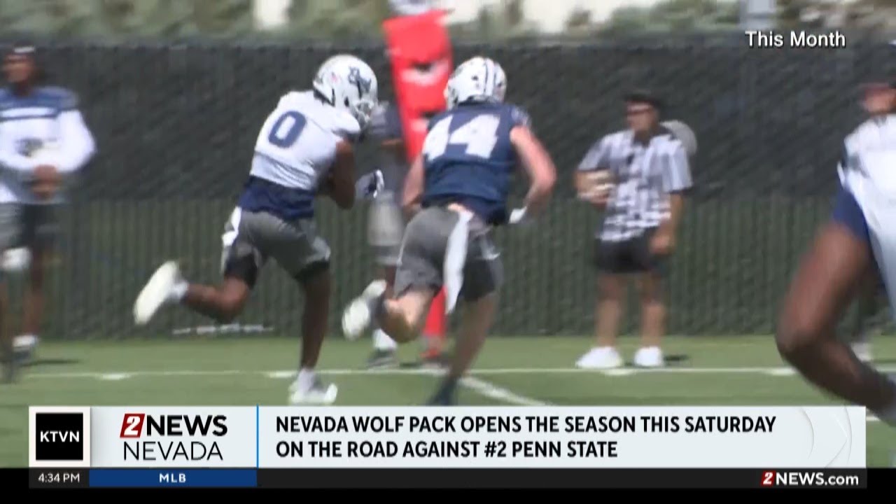 Wolf Pack preparing for first game of the season - YouTube