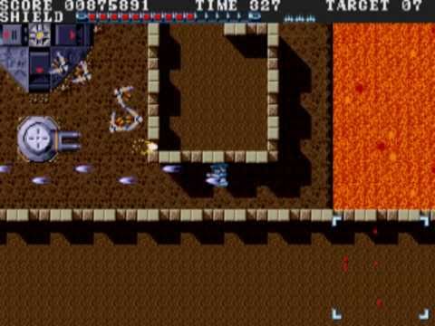 08 GRANADA (Sega Genesis) [Part 8] - Stage 8: Molten Rockland, Magma ...